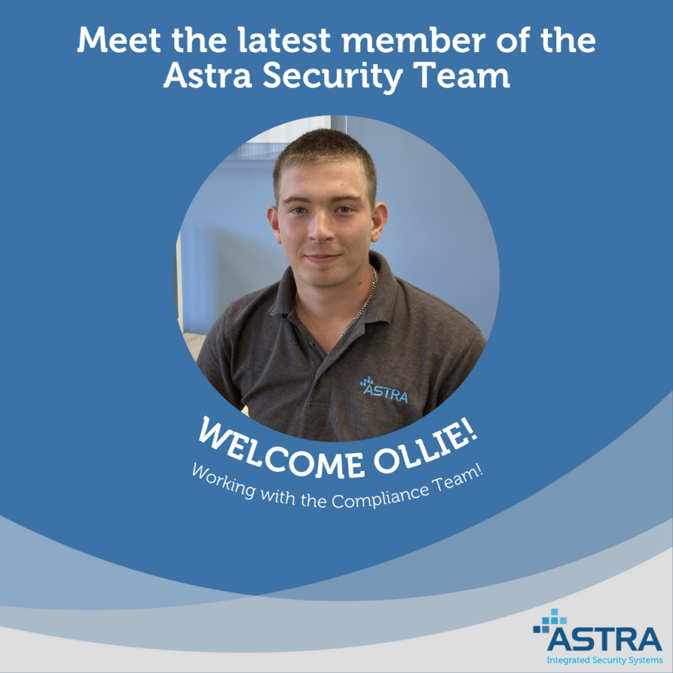 Welcoming Ollie to Astra! | Astra Security Ltd